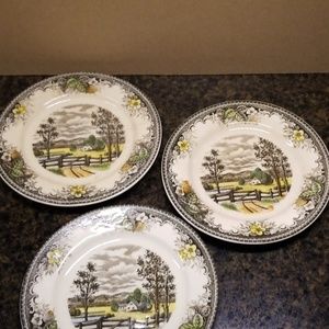Dining | Very Vintage Hand Painted Small Plates | Poshmark